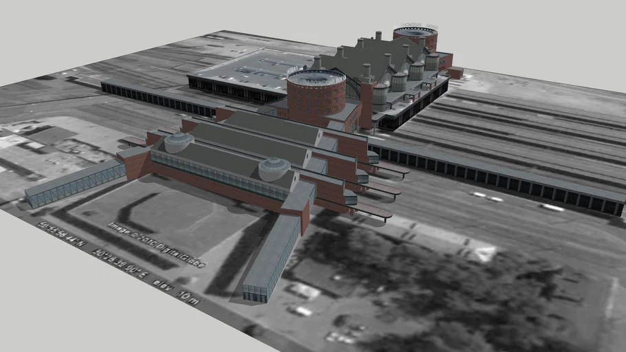 Railway station | 3D Warehouse