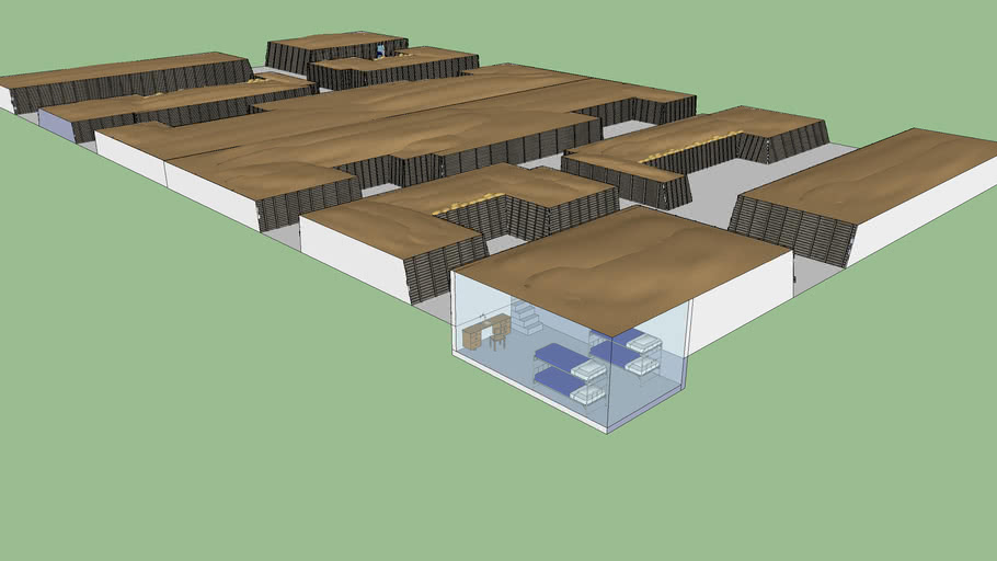 WWI Trench Warfare Model | 3D Warehouse