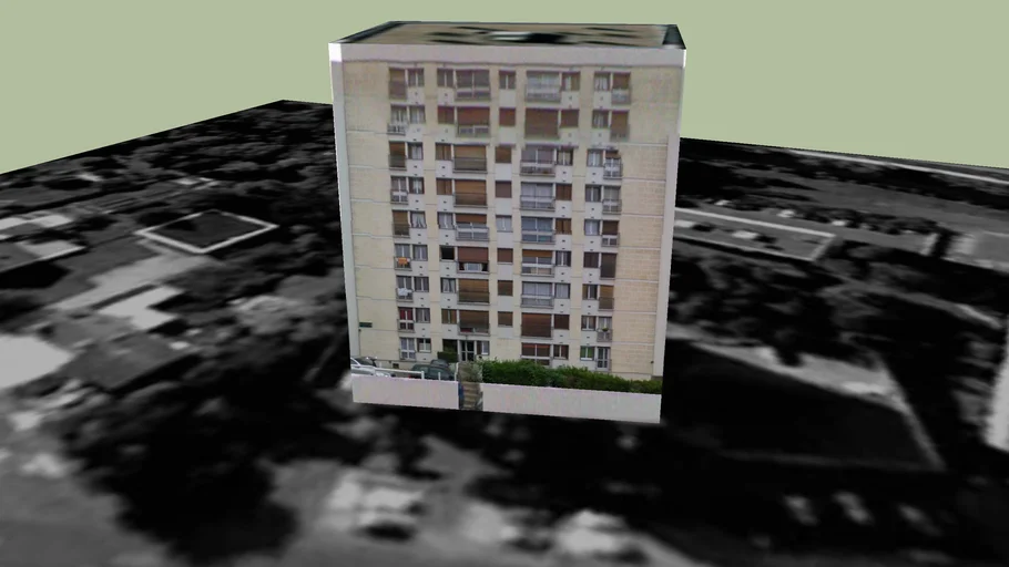 Tour Resid Faubourg la Grappe Chartres | 3D Warehouse