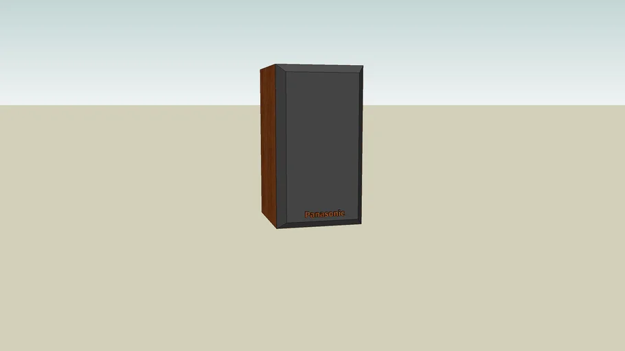 Panasonic speaker | 3D Warehouse