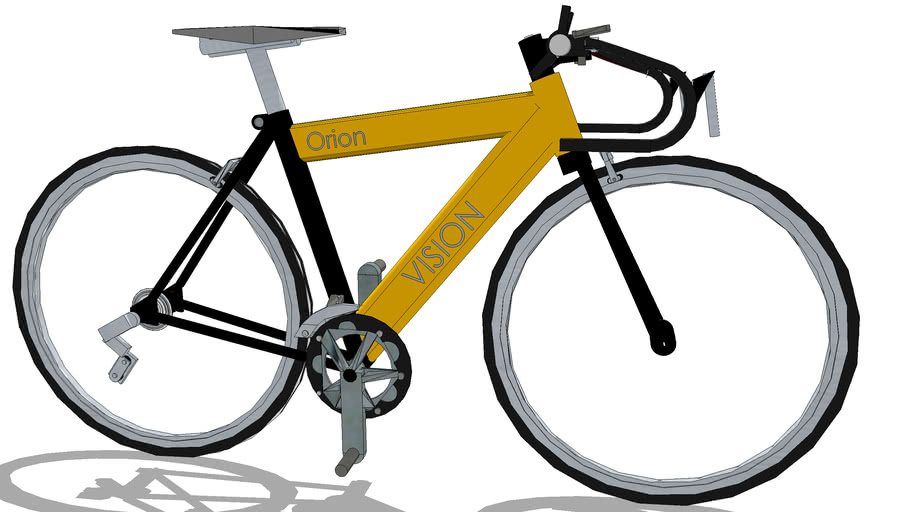 Final Road Bike rendering | 3D Warehouse