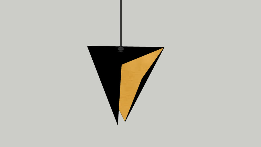 Triangle Lamp | 3D Warehouse