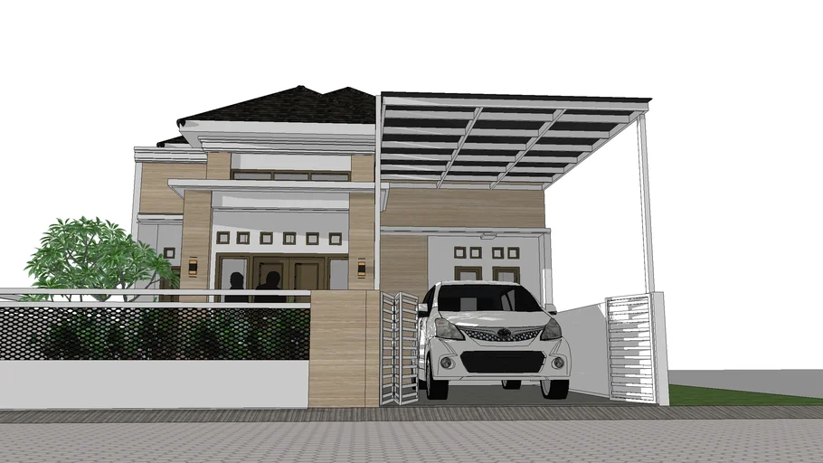 rumah minimalis | 3D Warehouse