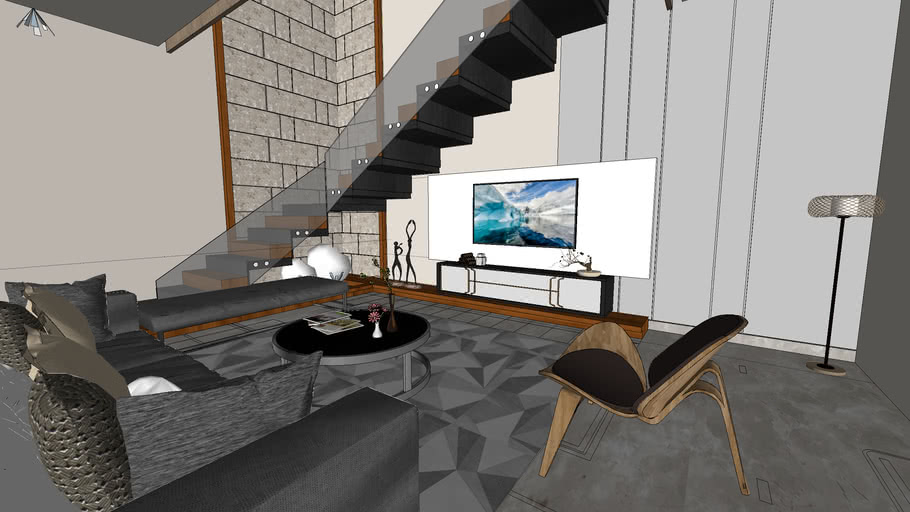 LIVING AREA | 3D Warehouse