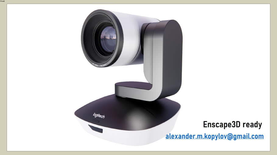 Logitech PTZ Pro 2 camera | 3D Warehouse