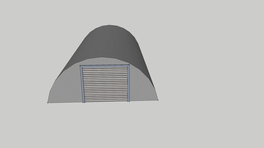 galvanised steel bunker | 3D Warehouse