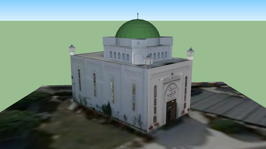 The London Mosque / Fazl Mosque | 3D Warehouse