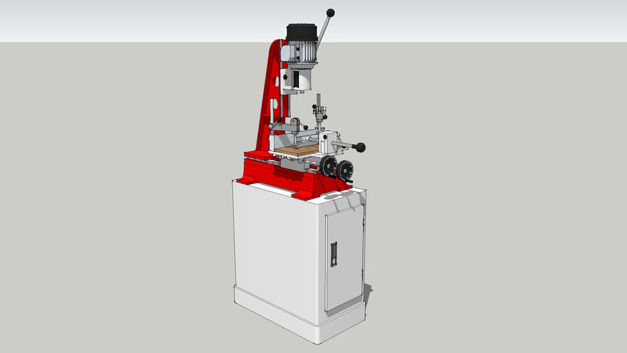 Axminster AW19FM Floor Standing Morticer | 3D Warehouse