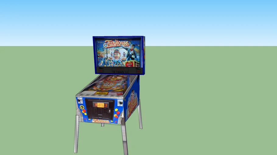 Williams Funhouse pinball | 3D Warehouse