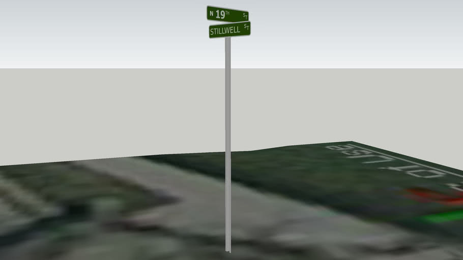 Street Name Sign | 3D Warehouse