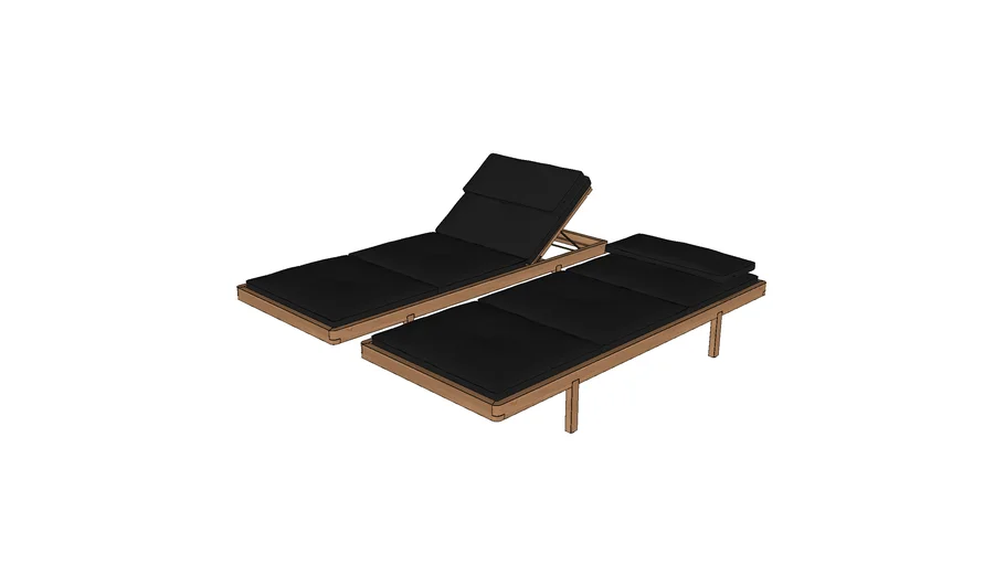 Resting Bench | 3D Warehouse