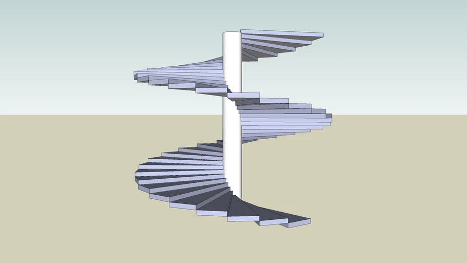Escalera en ***** Aspiral *****] | 3D Warehouse