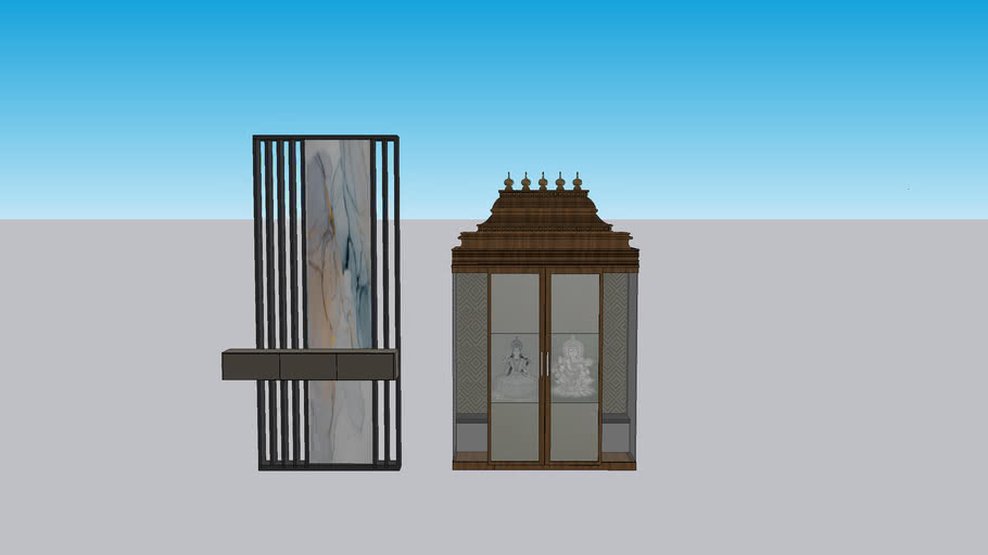 pooja and partition | 3D Warehouse