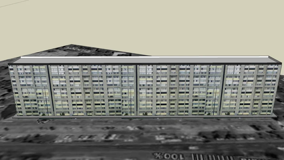 edificio multifamiliar | 3D Warehouse