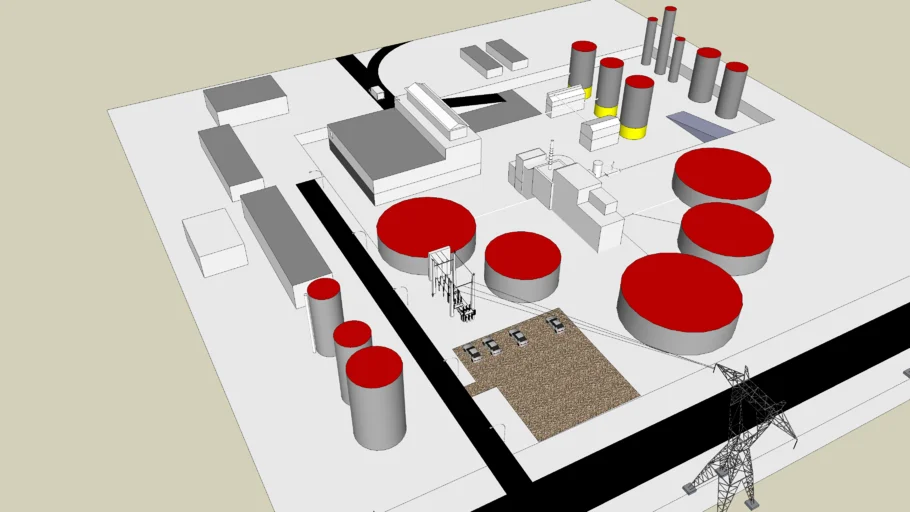 chemical factory | 3D Warehouse