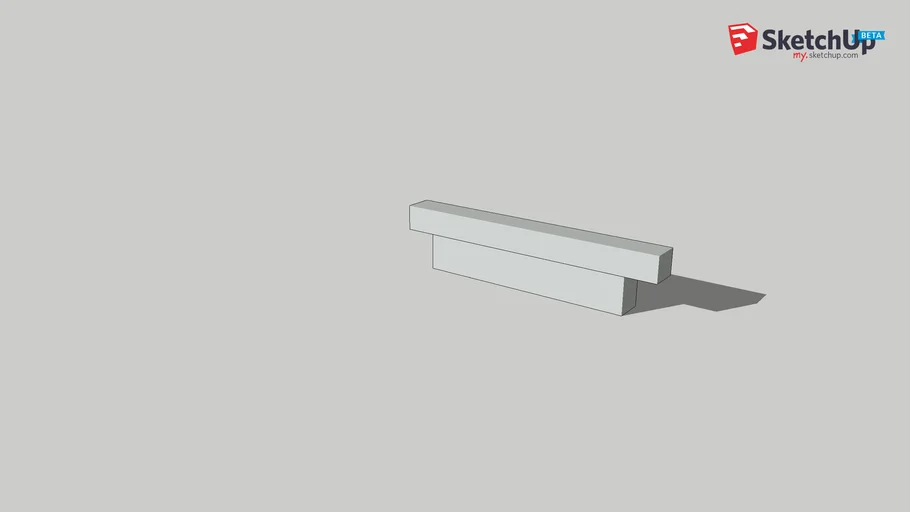 STREAMLINE WALL-WASHER 420mm - outdoor lighting | 3D Warehouse