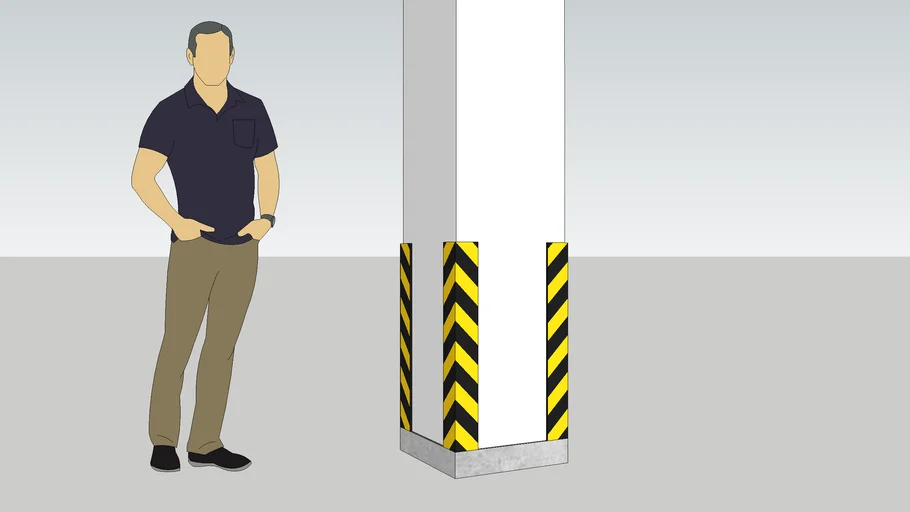Corner Angle Protection | 3D Warehouse