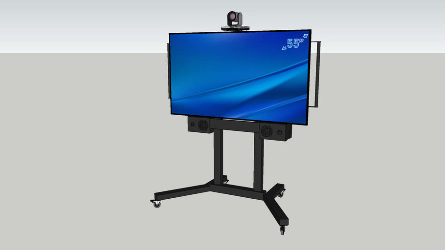 Poly RealPresence EduCart 500 | 3D Warehouse