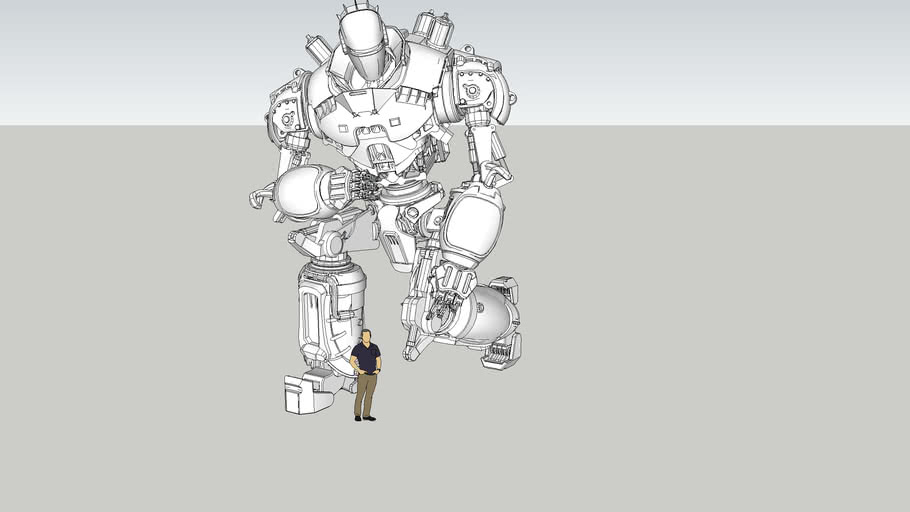 Liberty Prime Fallout 4 Version | 3D Warehouse