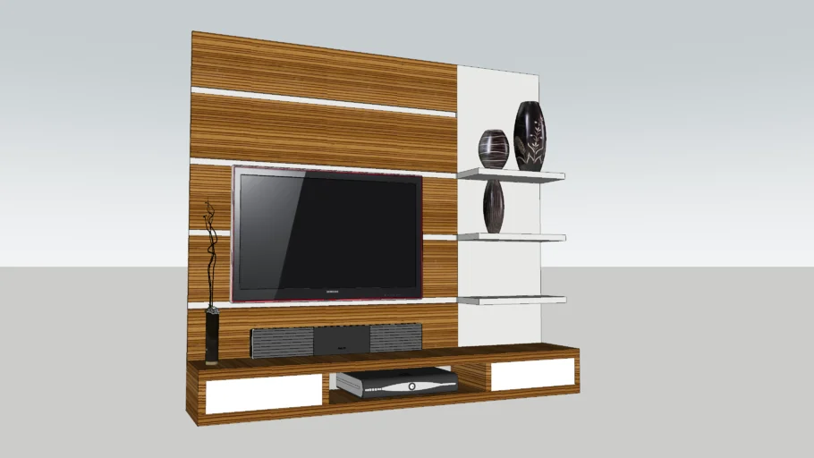TV WALL UNIT | 3D Warehouse