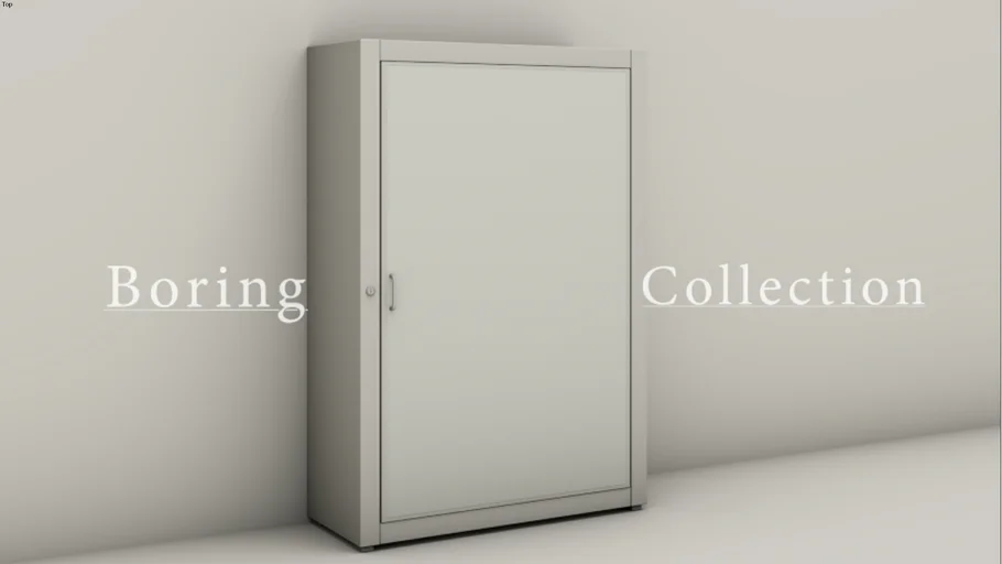 BORING Low office storage unit | 3D Warehouse