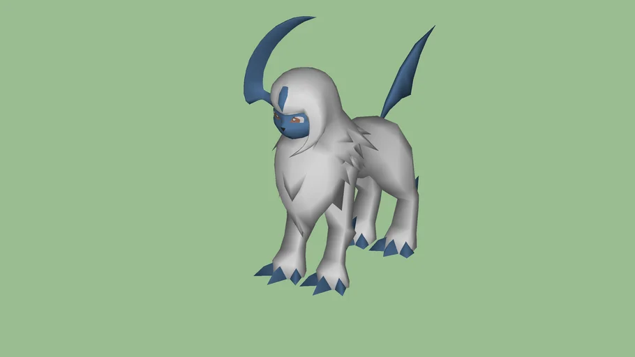 pokemon absol 3D | 3D Warehouse