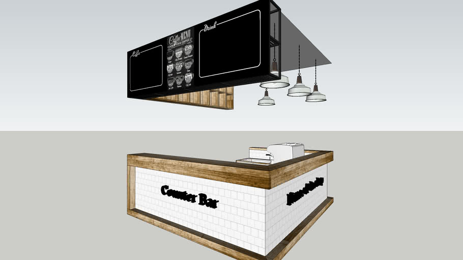 Coffee counter | 3D Warehouse