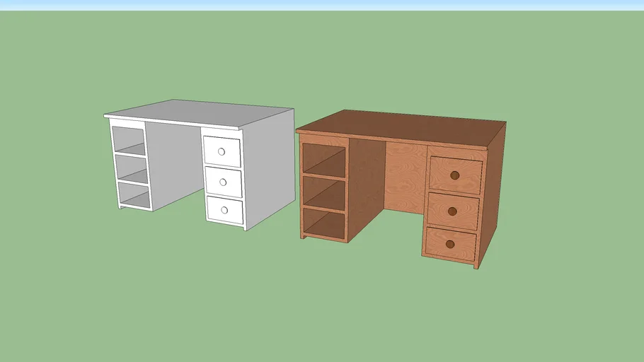 Office - Computer Desk | 3D Warehouse