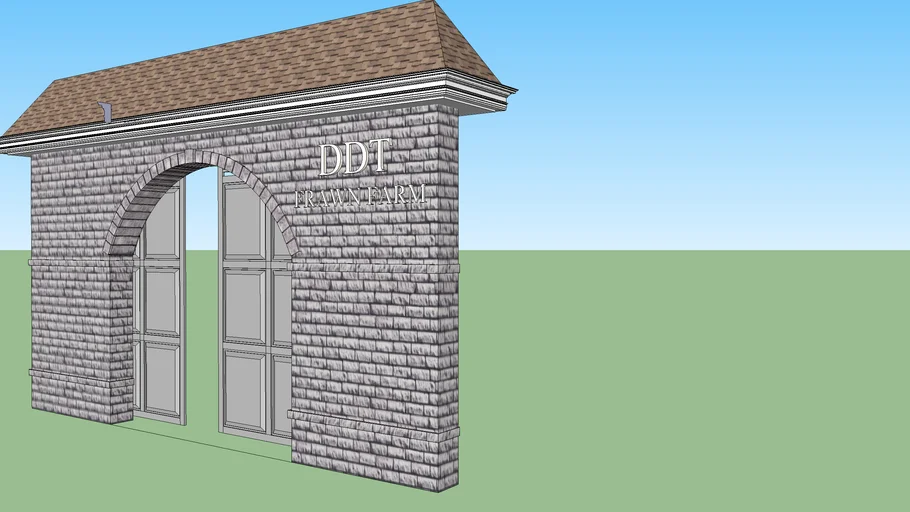 Entrance Gate | 3D Warehouse