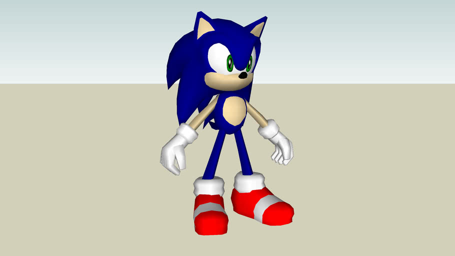 sonic the hedgehog sega dreamcast | 3D Warehouse