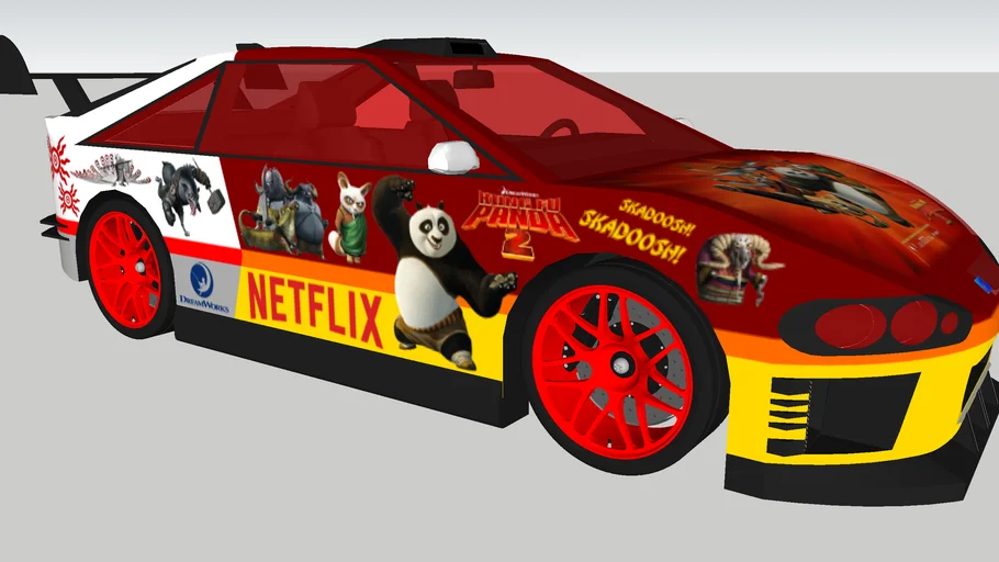 DreamWorks Kung Fu Panda 2 Car | 3D Warehouse
