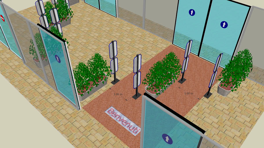 RFID Visitors Detector | 3D Warehouse