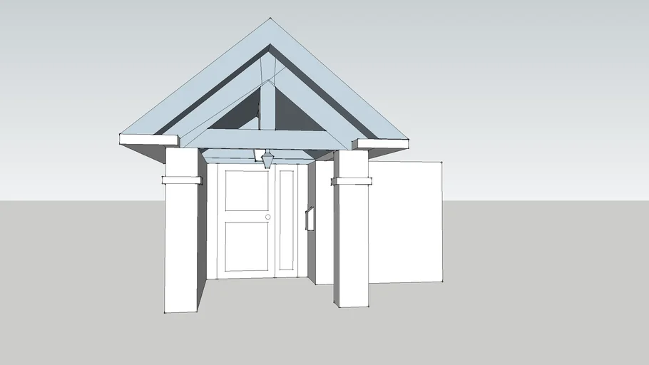 king post | 3D Warehouse