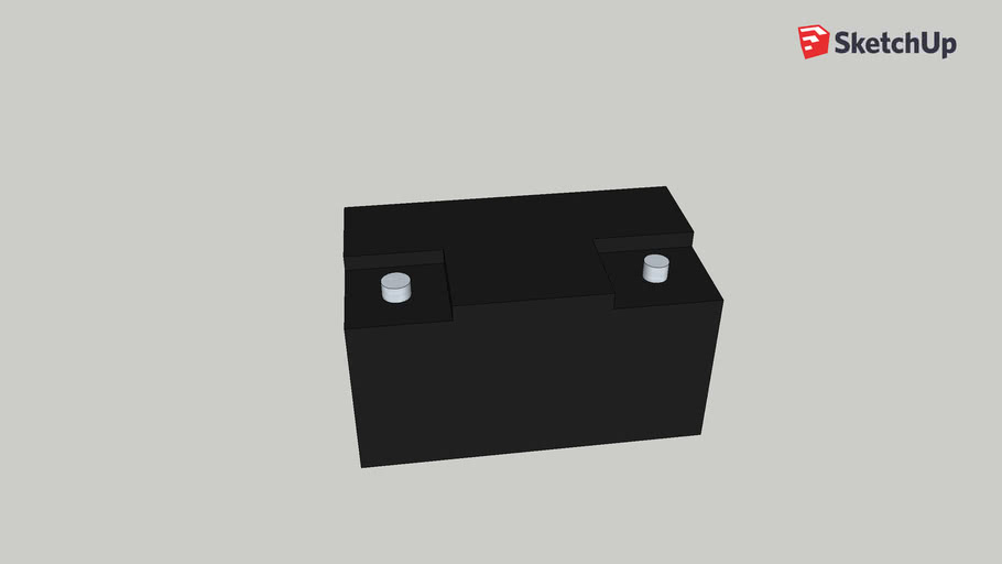 Car battery | 3D Warehouse