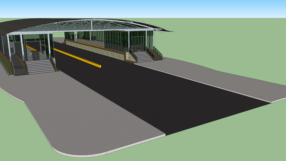 terminal de onibus | 3D Warehouse