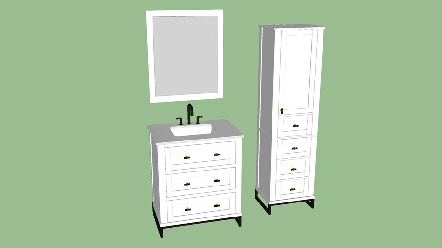 vanity | 3D Warehouse