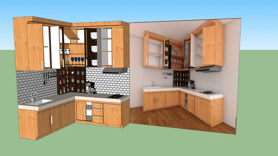 Kitchen Set #3 | 3D Warehouse