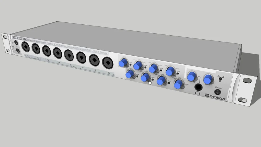 Presonus Firestudio Recording Interface | 3D Warehouse