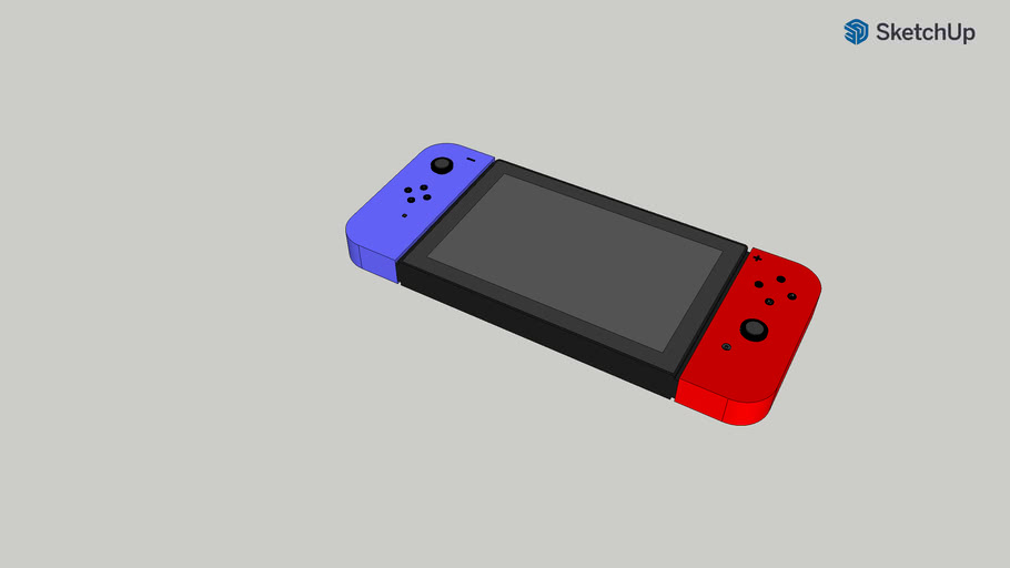 Blue red and black Nintendo Switch | 3D Warehouse