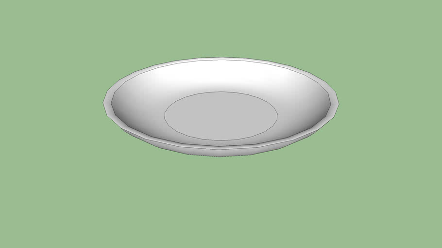 Plate | 3D Warehouse