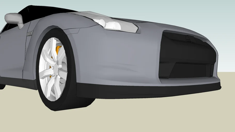 Nissan Gtr R35 | 3D Warehouse