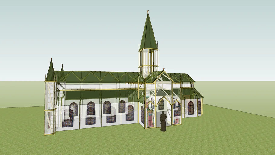 Saint James Cathedral, second draft | 3D Warehouse