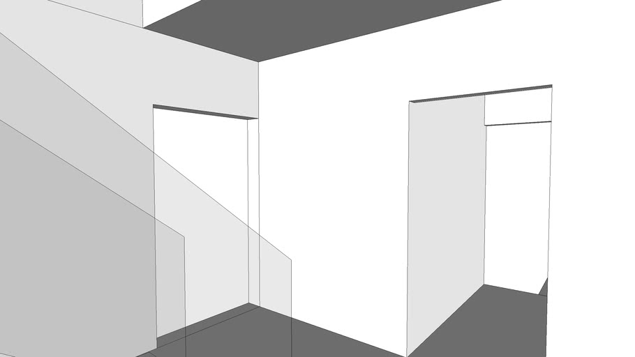 2022-06-09 - Escalera - Ascensor baja | 3D Warehouse