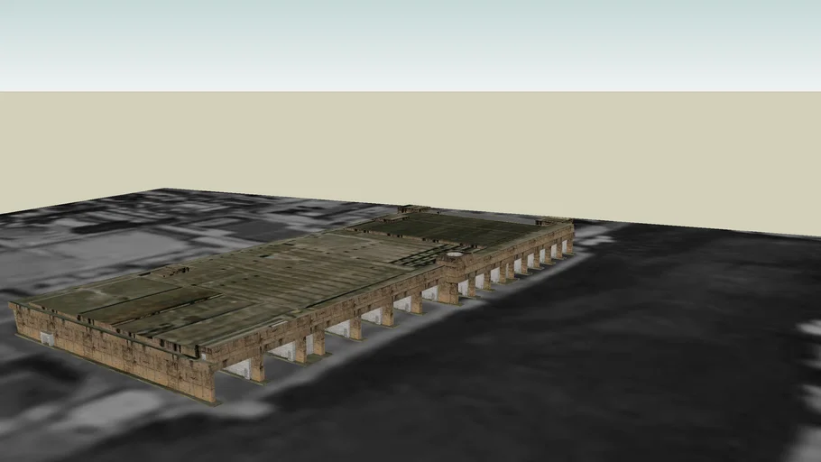 U-boot bunker ww2 st. nazaire | 3D Warehouse