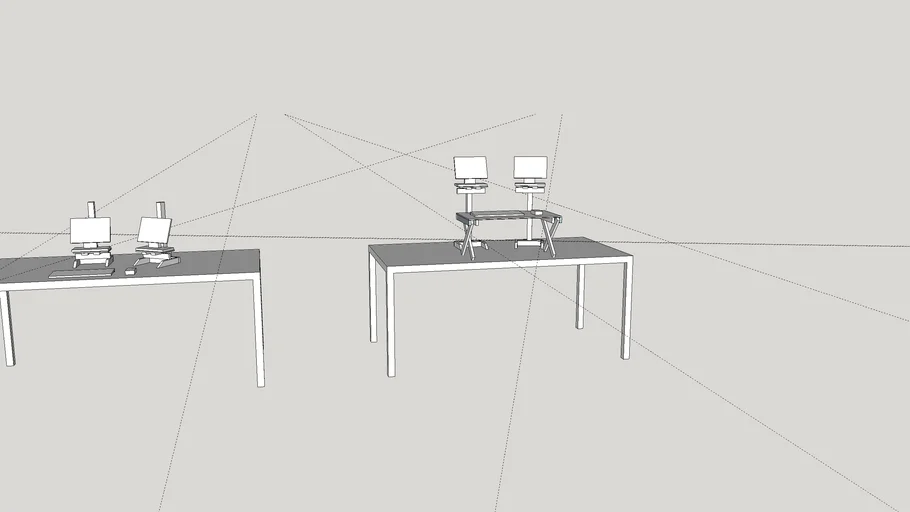 Standing Desk PM | 3D Warehouse