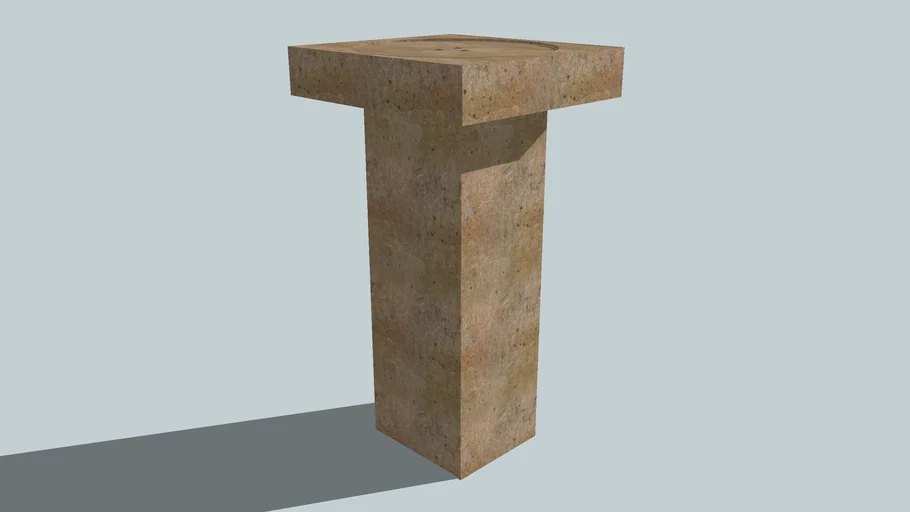 Stone Table | 3D Warehouse