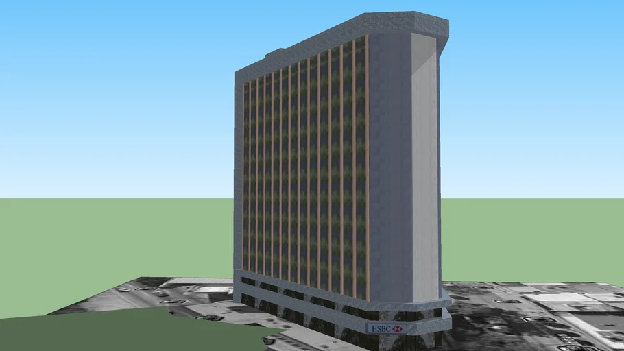 edificio de oficinas y HSBC en Guadalajara | 3D Warehouse