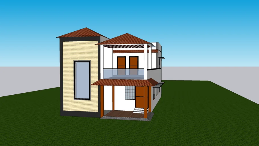 sukhan house kerala roof | 3D Warehouse