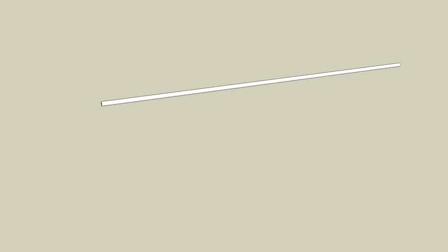 3/4' PVC Pipe 10' ft section | 3D Warehouse