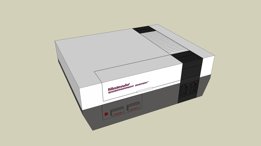 Nintendo Entertainment System | 3D Warehouse